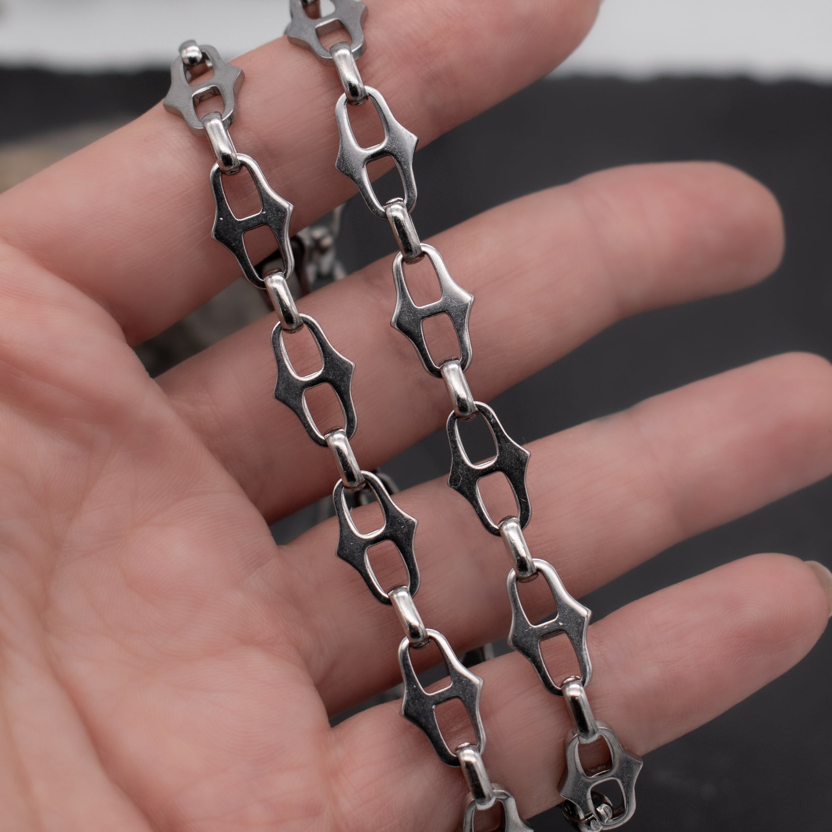 Thorn Chain Link Necklace| Fux Jewellery